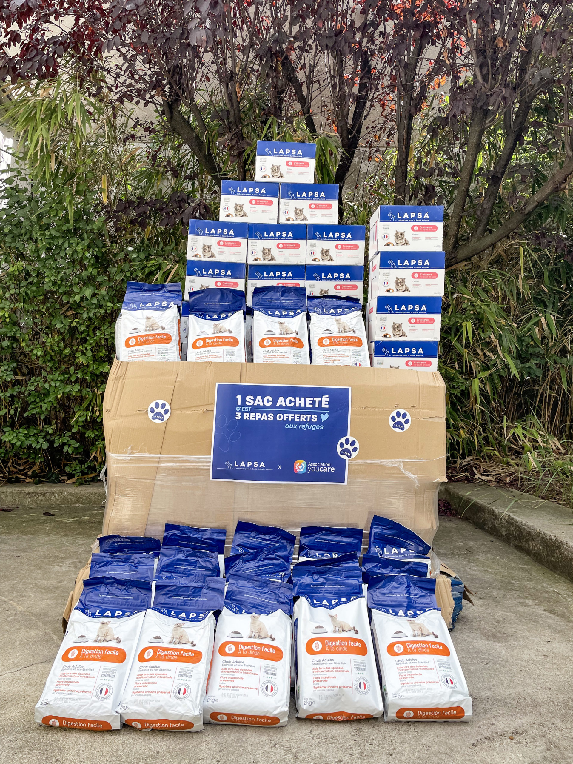 Lancement de l’opération Croquettes Solidaires avec l’entreprise LAPSA ...